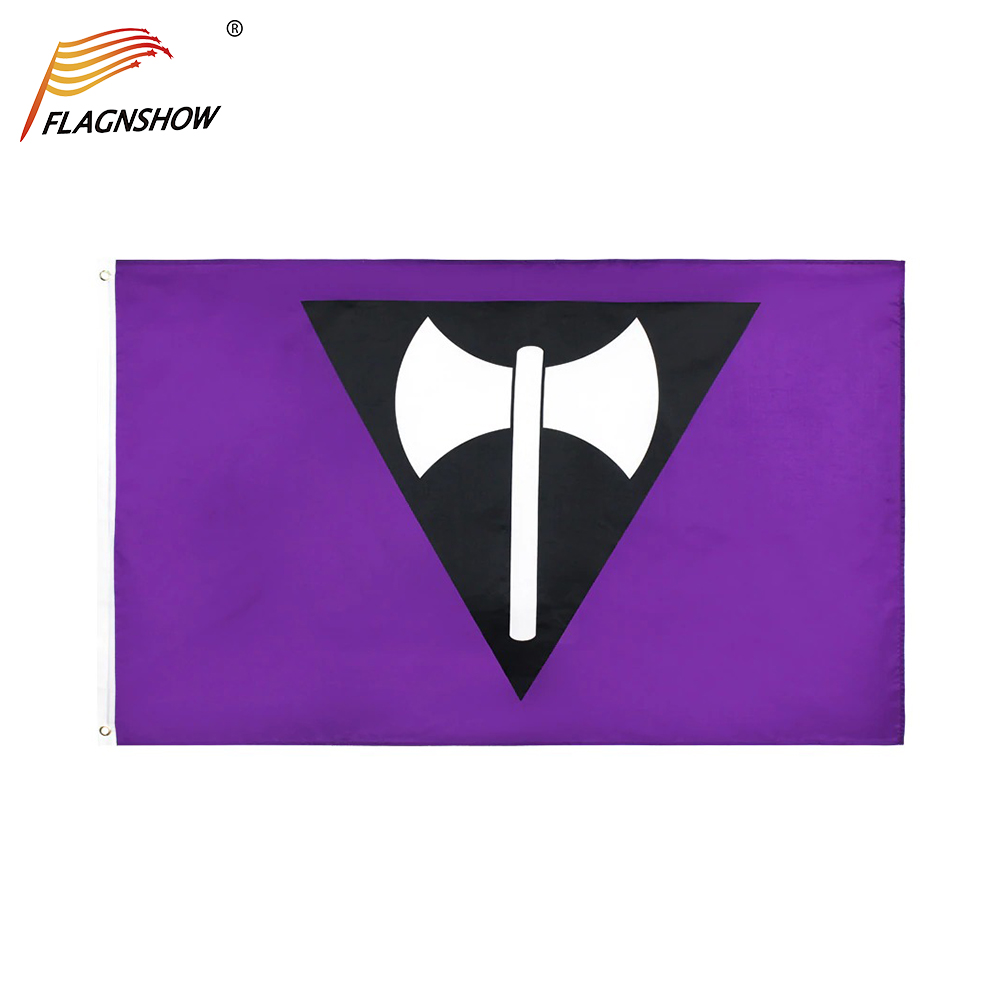 Flagnshow Labrys Lesbian Pride Flag Flagnshow